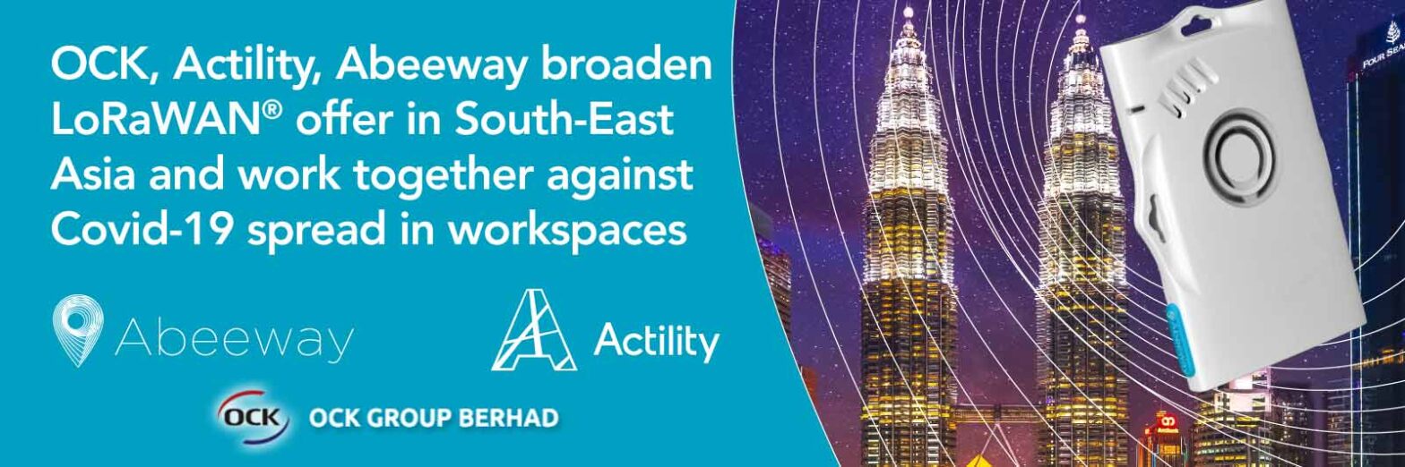 OCK, Actility, and Abeeway partner to strengthen LoRaWAN adoption in Asia - Abeeway